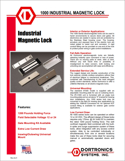 Architect, Engineer & Contractor Resources - Dortronics